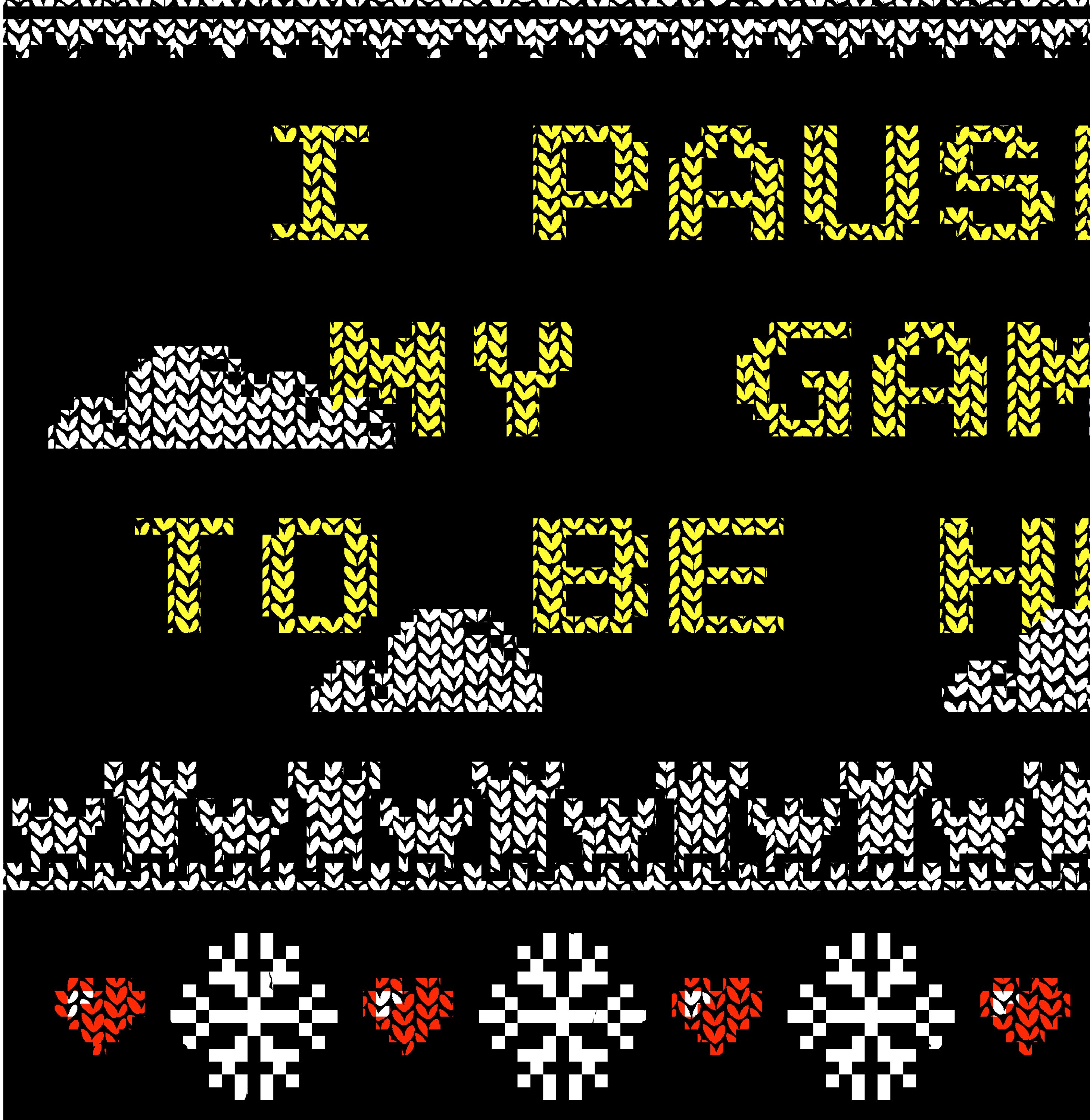 Video Game Ugly Christmas Sweater 8 Bit Santa Claus - Etsy
