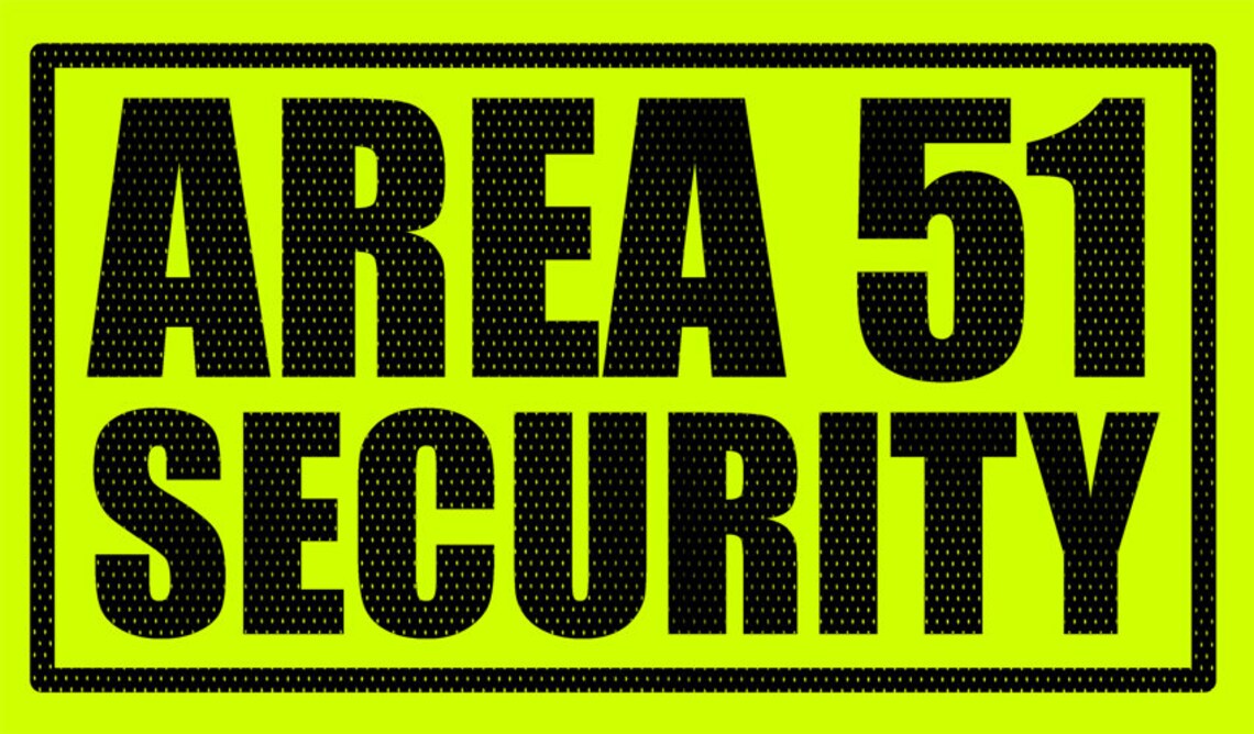 Area 51 Security Vest Alien T Shirt Extraterrestrial UFO - Etsy