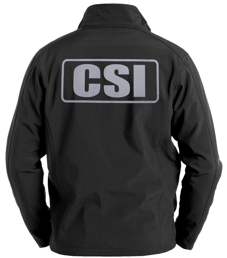 CSI Jacket High Quality REFLECTIVE LOGO Soft Shell Jacket - Etsy