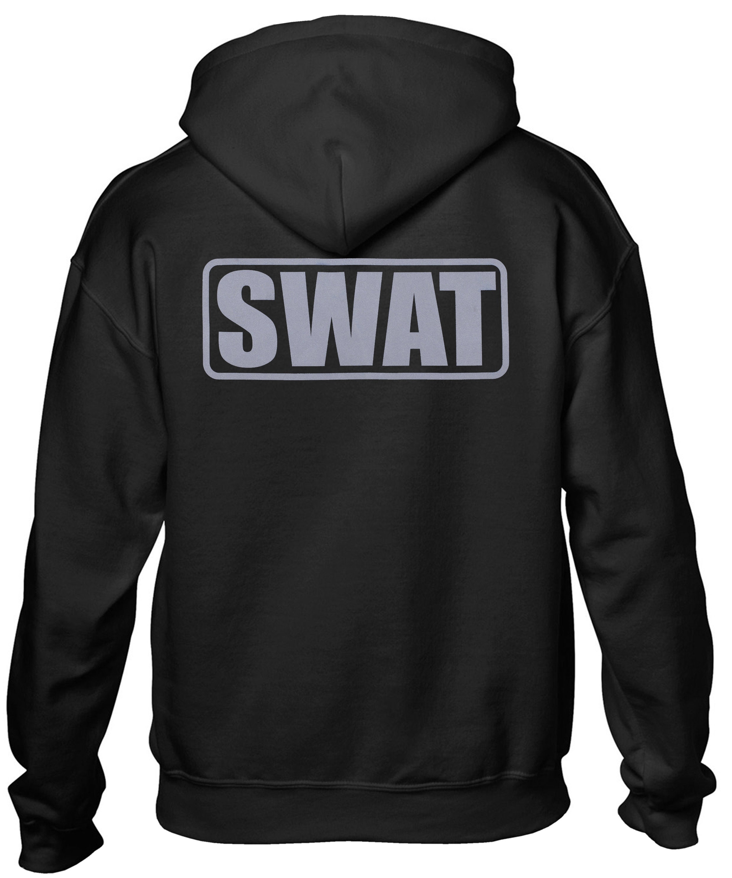 SWAT Hoodie REFLECTIVE LOGO Swat Team Hooded Sweatshirt | Etsy