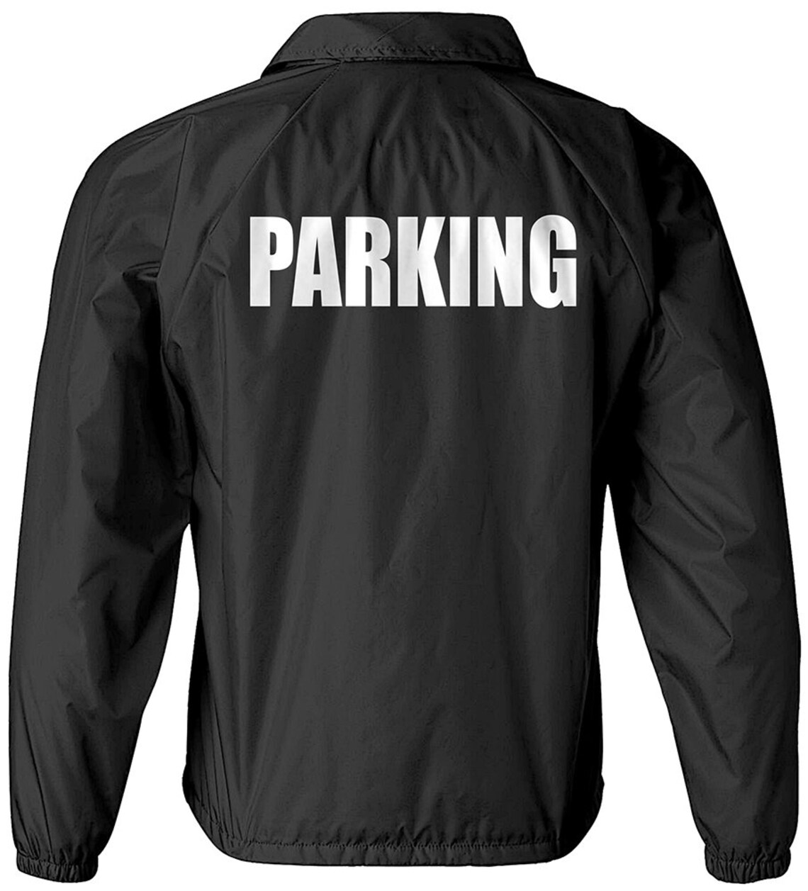 Parking Attendant Jacket Black Parking Staff Valet Event | Etsy