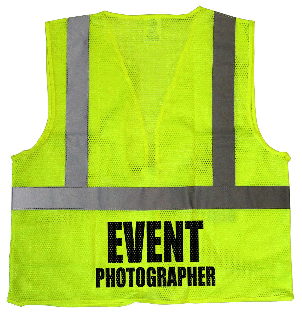 Photographer Safety Vest Event Photographer High Visibility - Etsy ...