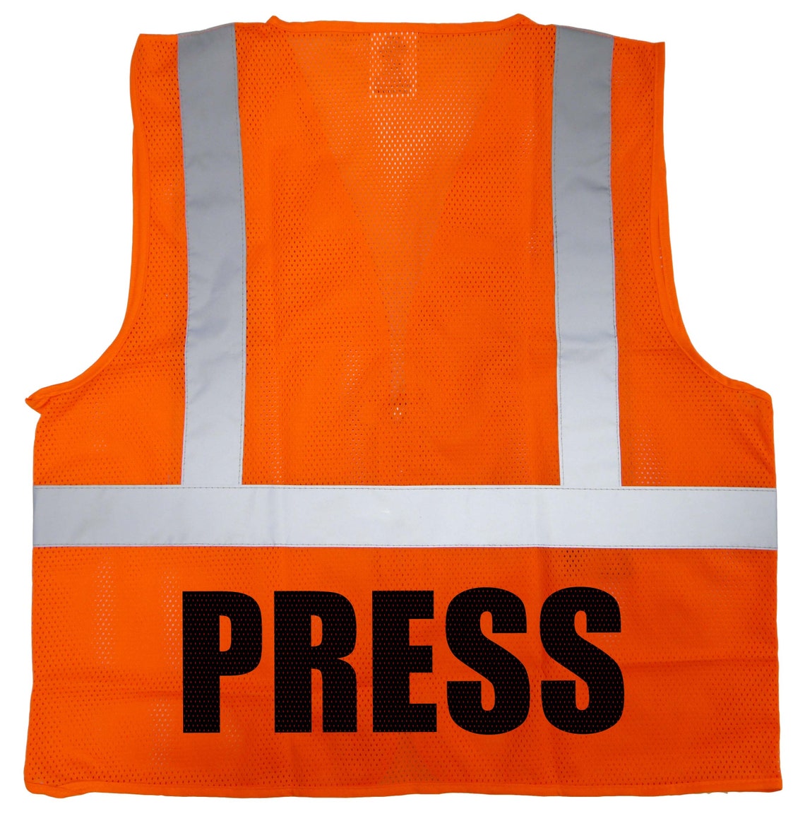 PRESS Safety Vest News Reporter Vest Journalist Vest Media | Etsy