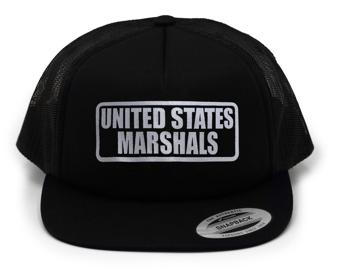 US Marshals Hat, United States Marshals Cap, Reflective Imprint. - Etsy ...