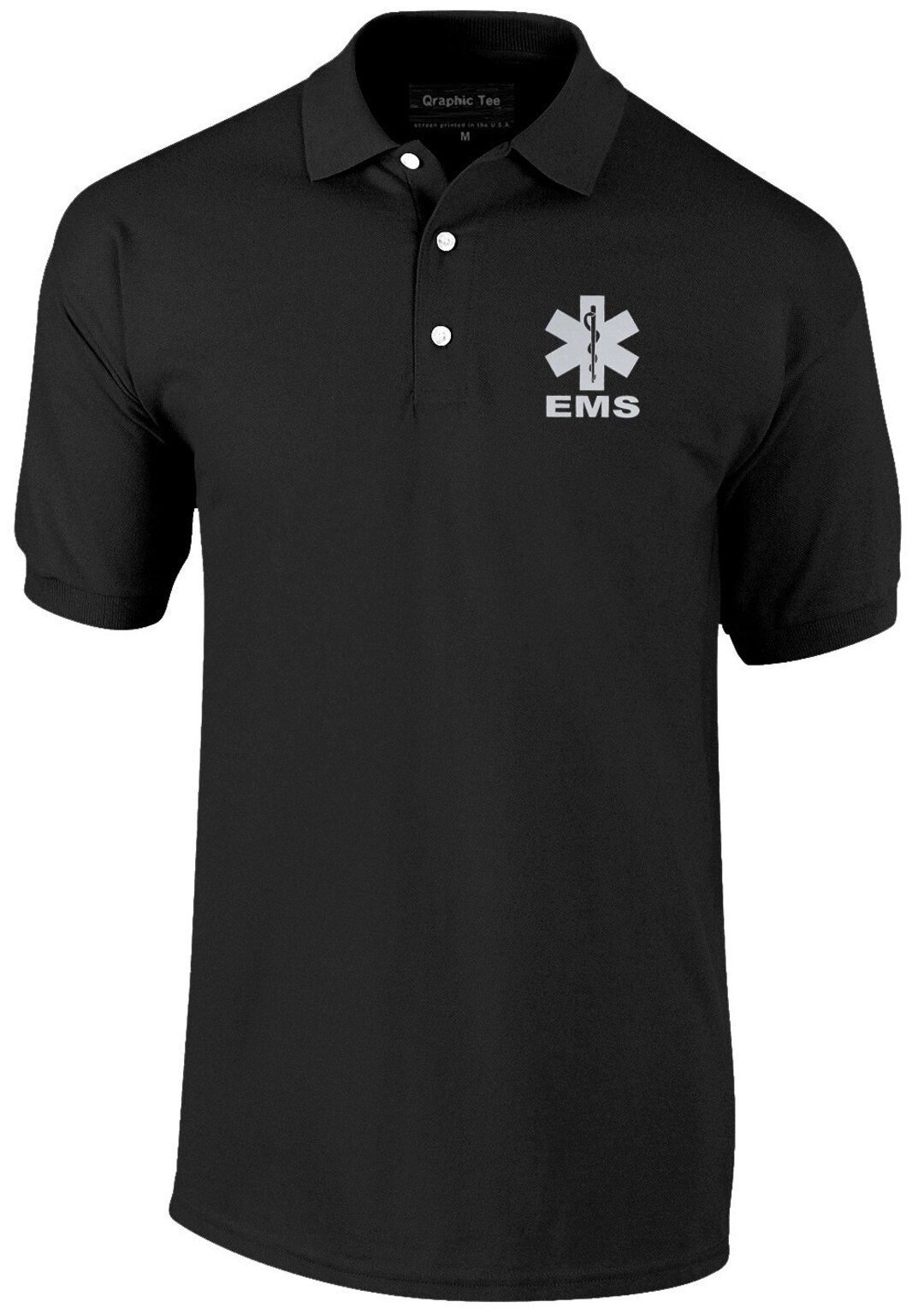 EMS Polo REFLECTIVE Design, 100% Cotton Polo Pique Fabric. First ...