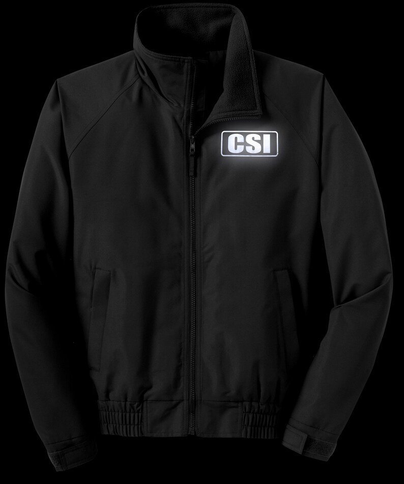 CSI Jacket Economy REFLECTIVE LOGO Charger Jacket - Etsy