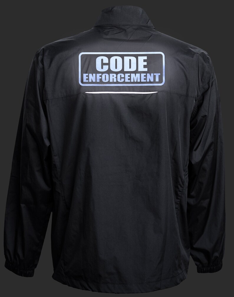 Code Enforcement Officer Jacket Windbreaker Reflective - Etsy