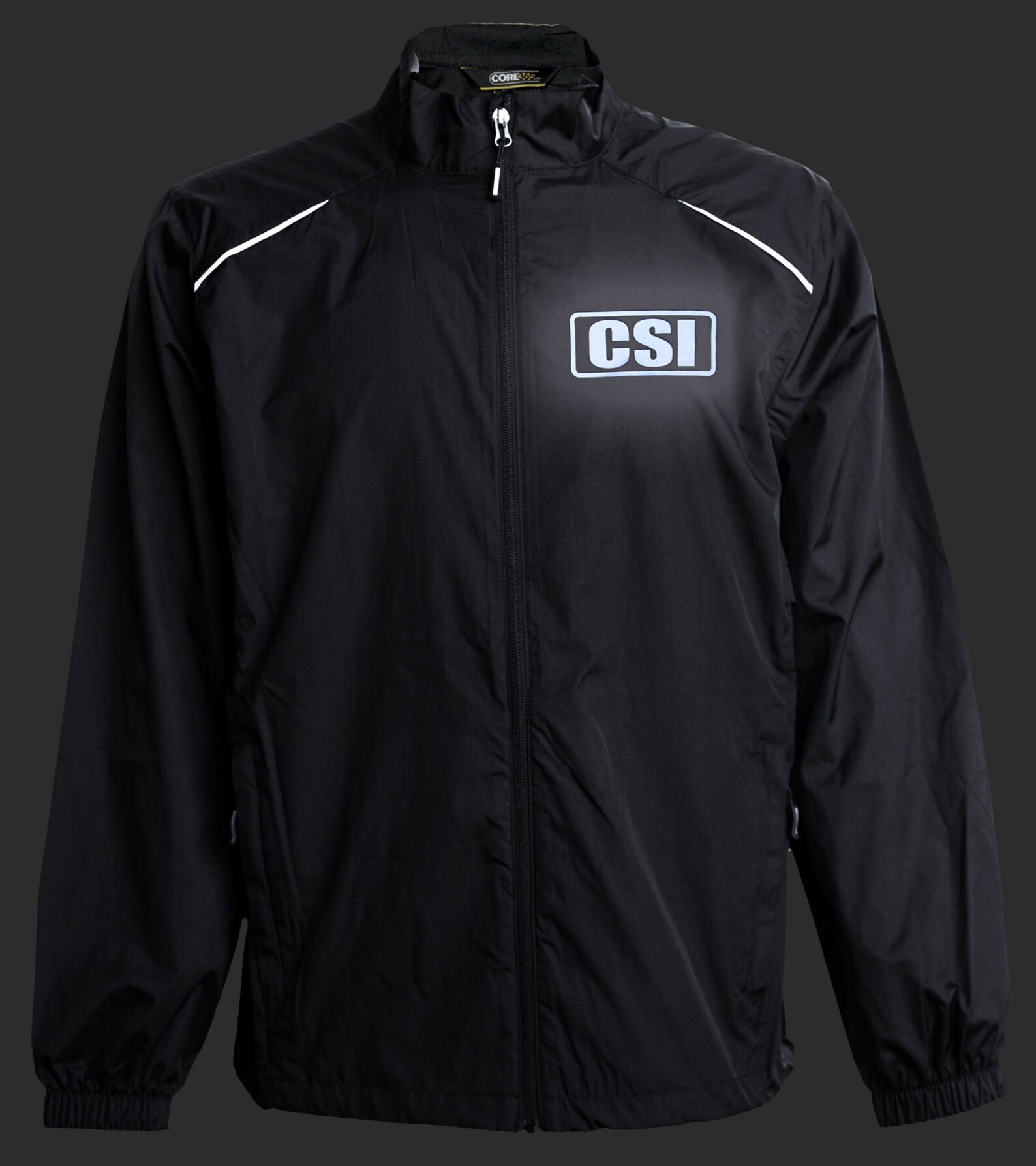 CSI Jacket Windbreaker Reflective Design Crime Scene - Etsy