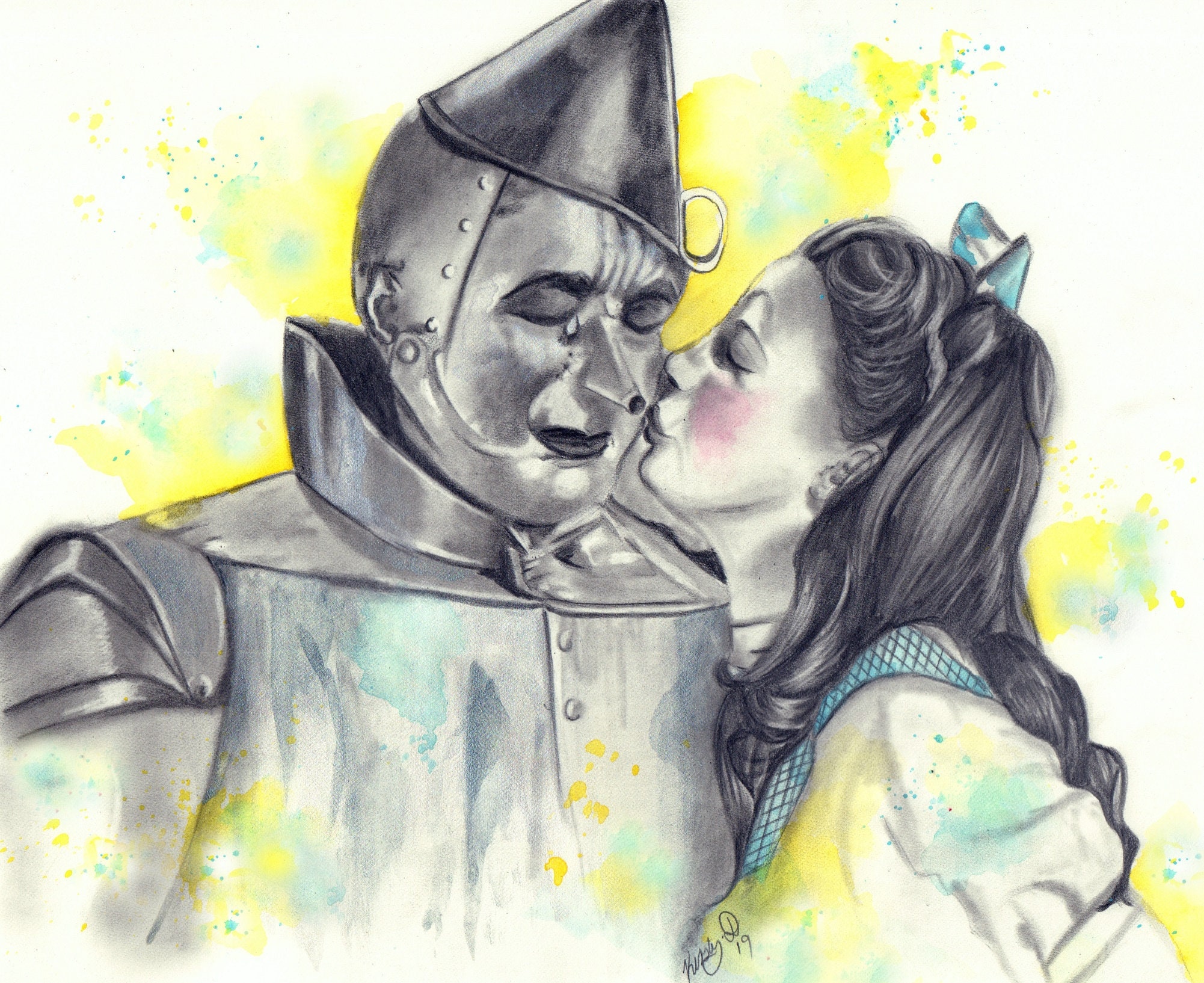 The Wizard Of Oz Dorothy Drawing