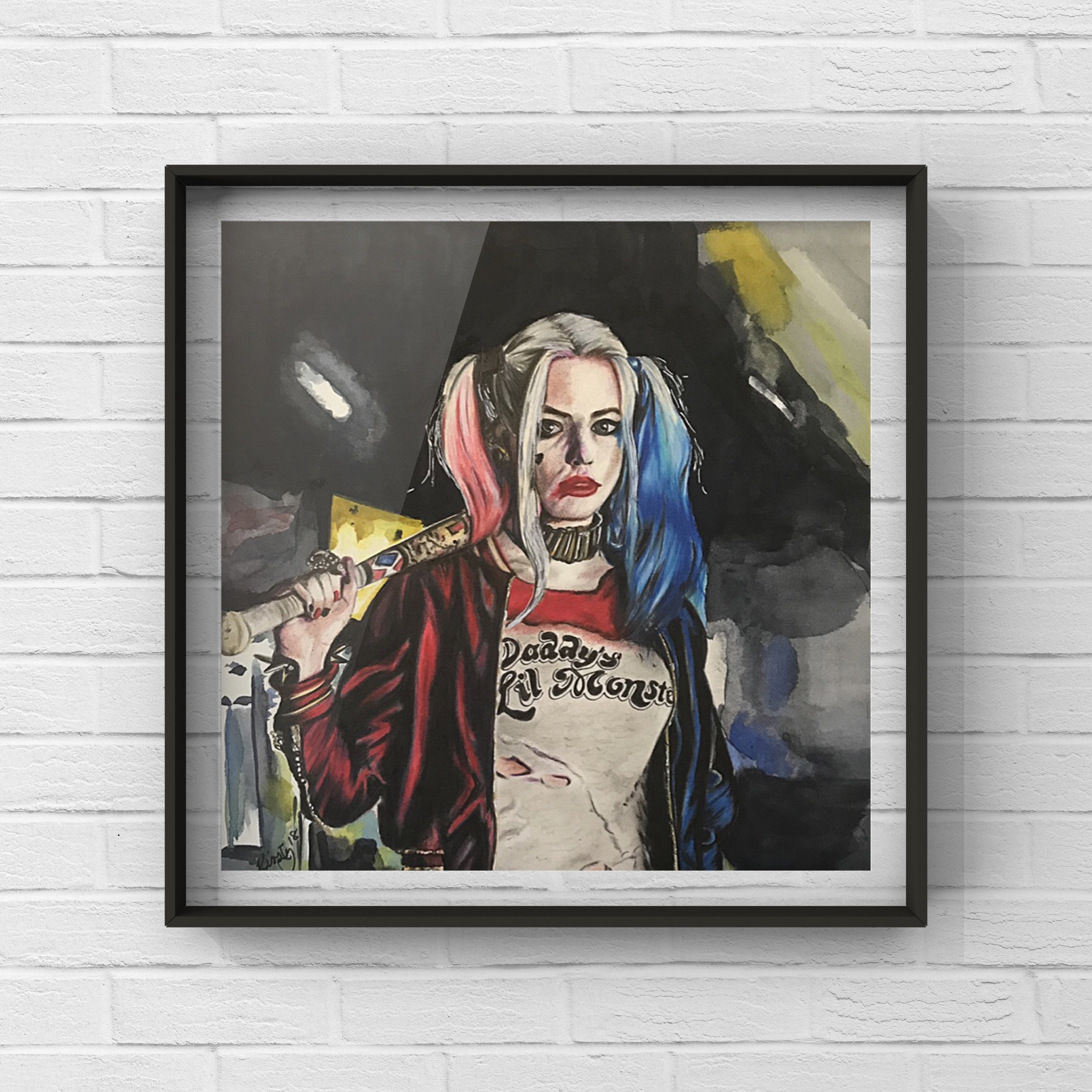 Harley Quinn Art Print / Margot Robbie / DC Comics Print / - Etsy Australia