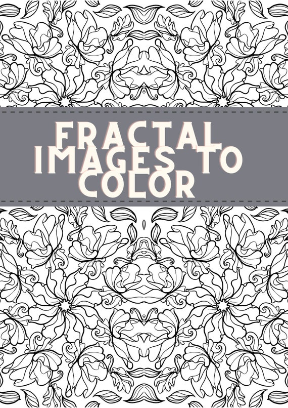 Fractal Coloring Pages For Kids