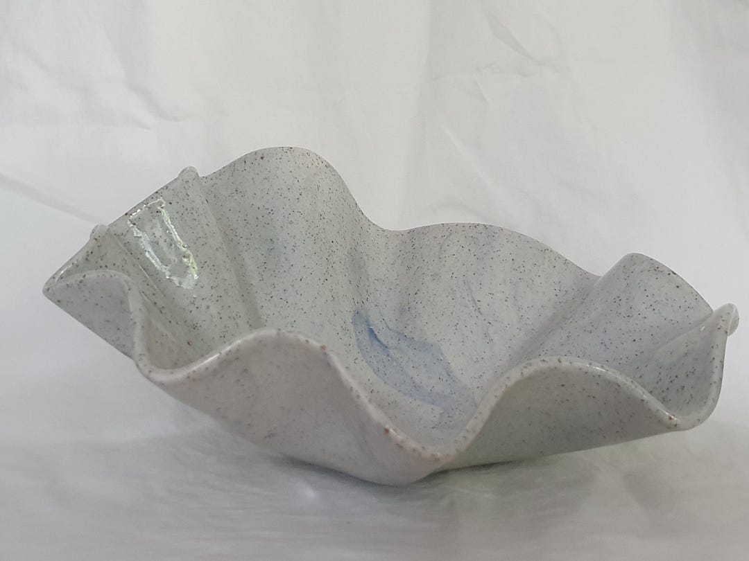 Handmade Wabi-sabi Wavey Bowl Flutter Bowl - Etsy Australia