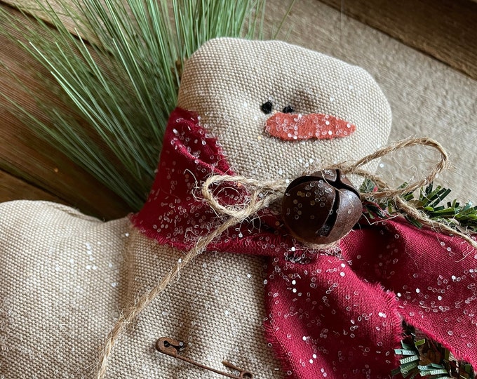 Snowman Decor, Winter Decoration, Farmhouse Christmas, Primitive ...