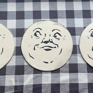 Harvest Moon Door Hanger, Moon Wood Sign, Halloween Decor, Nursery Room ...