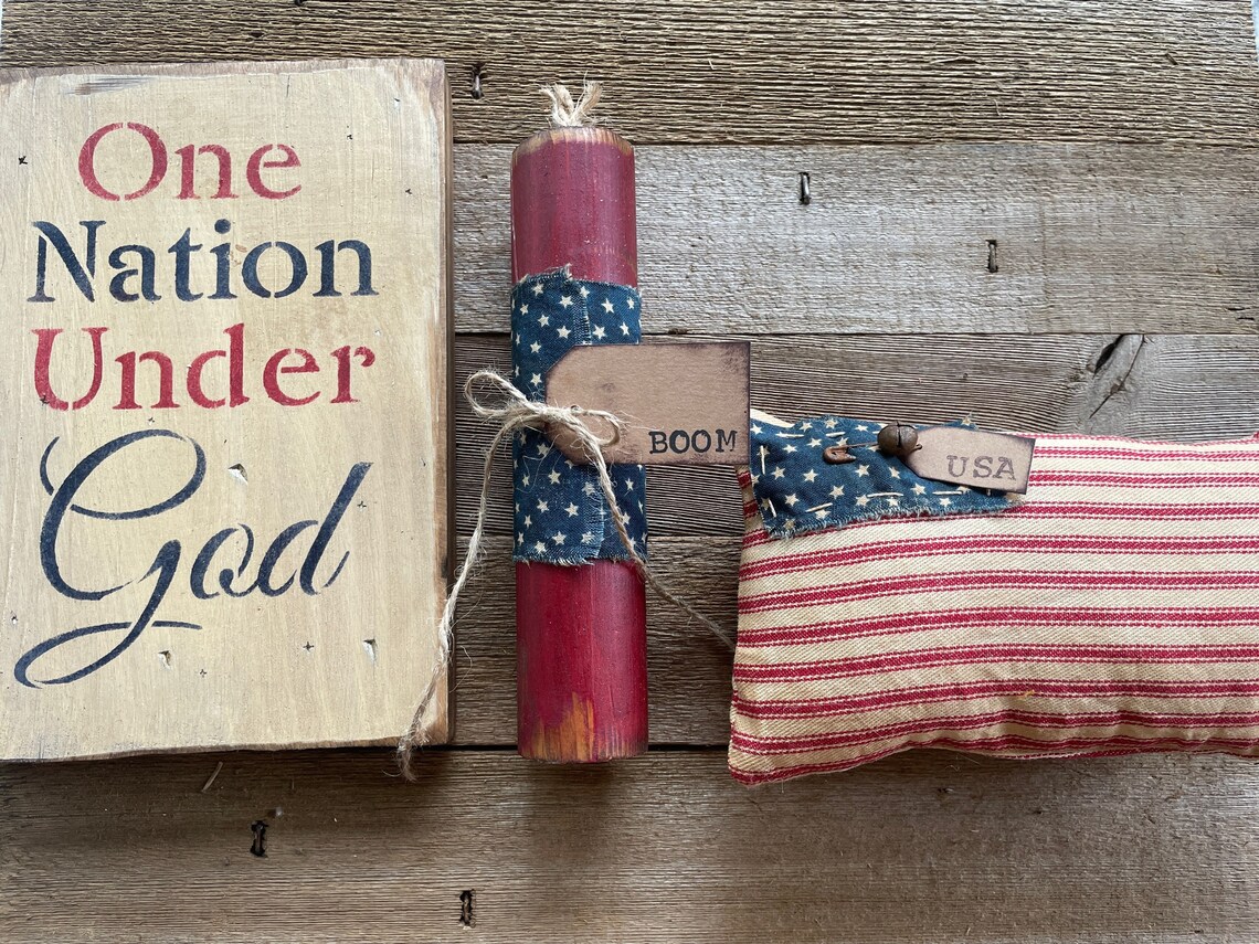 Dynamite for Tiered Tray 4th of July Decor Americana Decor | Etsy