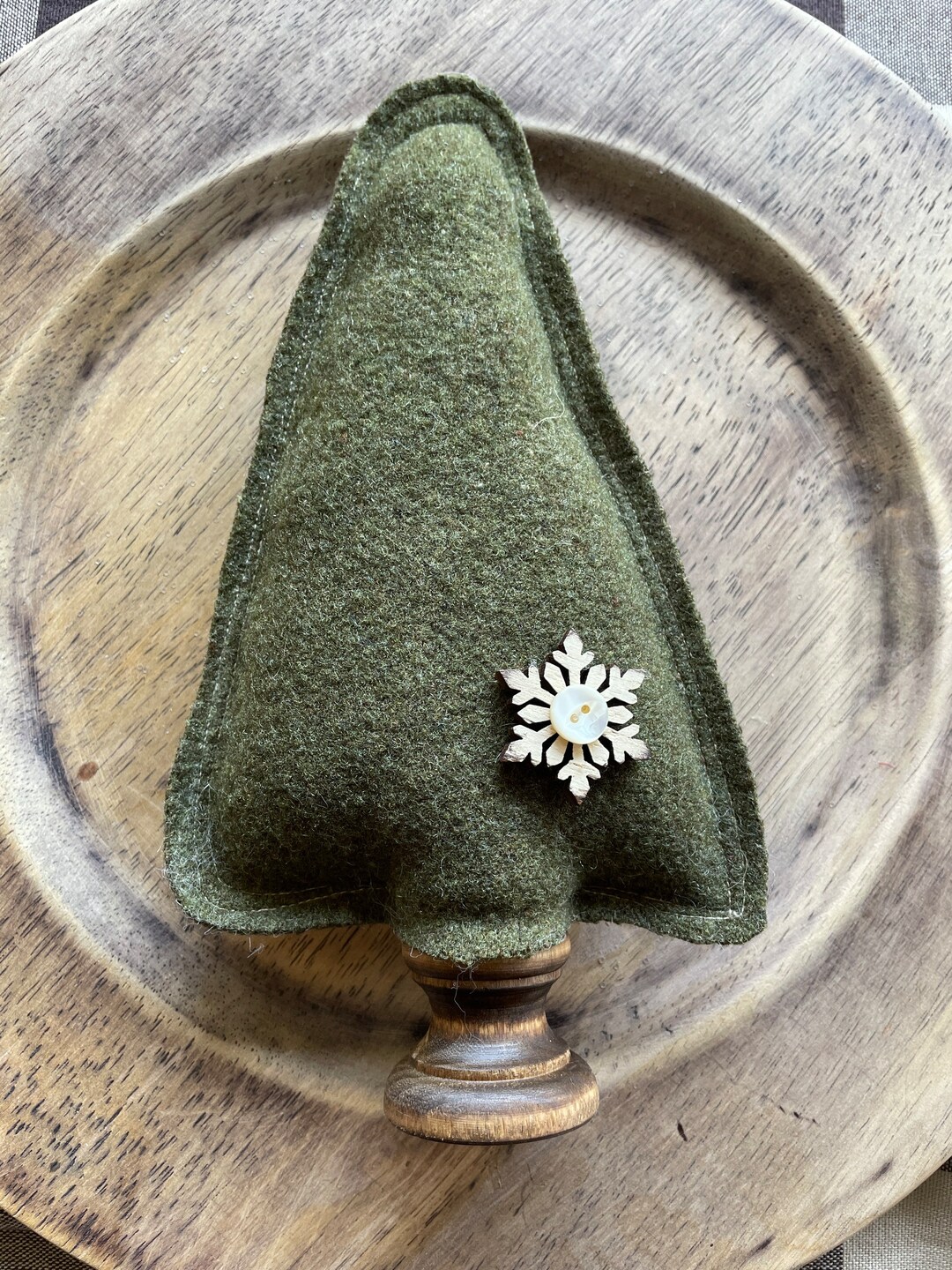 Christmas Tree, Wool Tree, Christmas Tree for Tiered Tree, Christmas ...