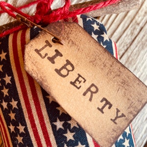 Liberty Bell Pillow Bowl Filler, Americana Decor, Red White & Blue ...