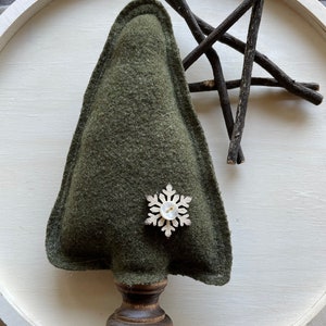 Christmas Tree, Wool Tree, Christmas Tree for Tiered Tree, Christmas ...