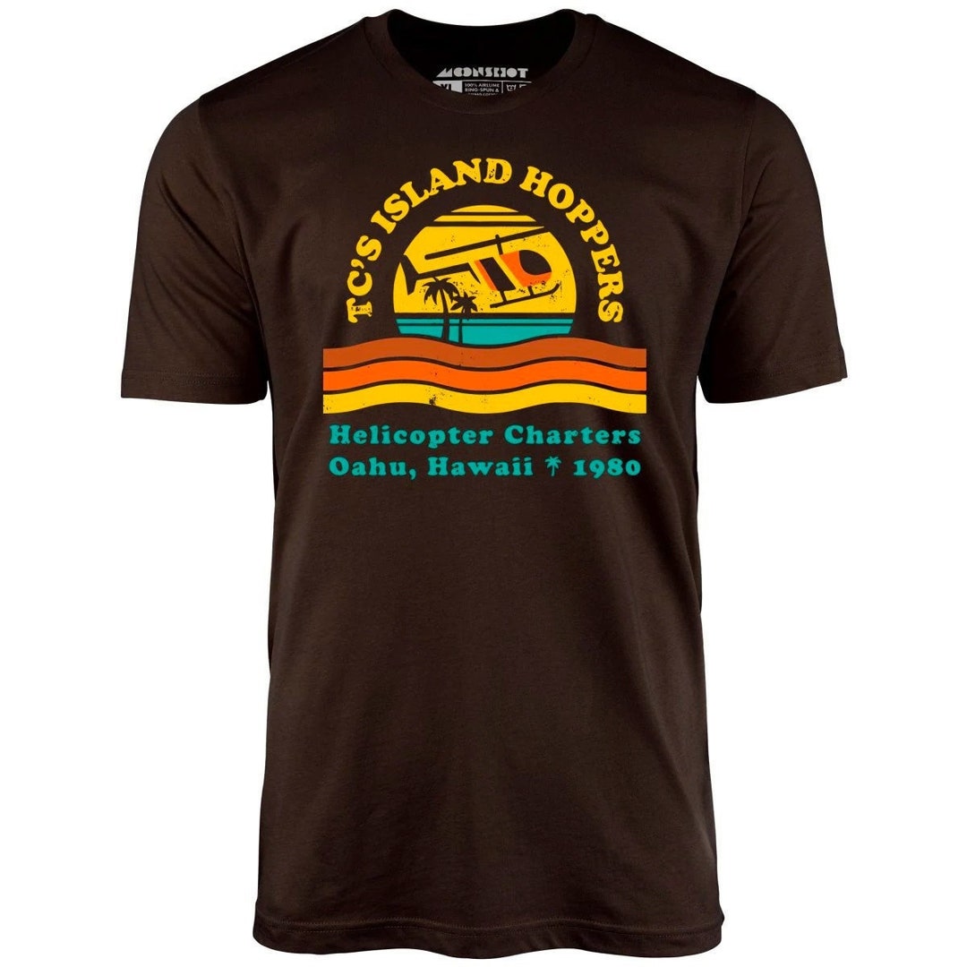 Tc's Island Hoppers - Unisex T-shirt - Magnum P.I. Tee - Etsy