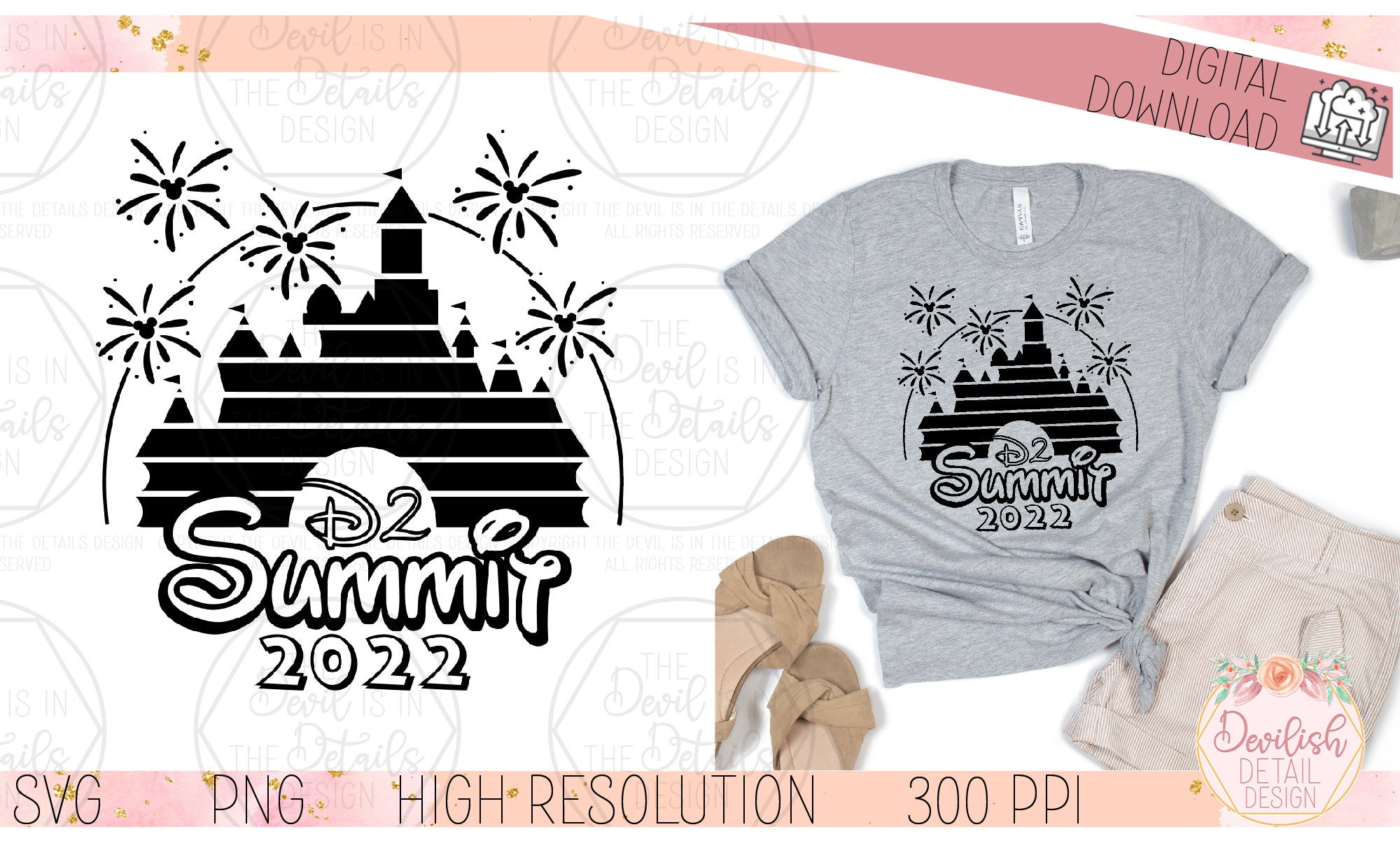D2 Summit Castle Mouse World Inspired Summit SVG PNG Vector | Etsy