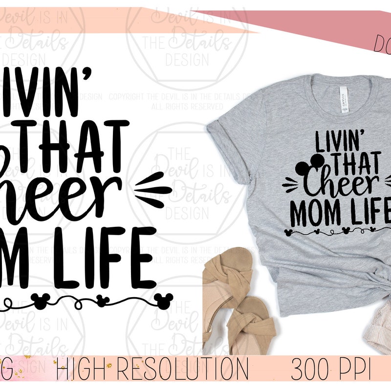 Cheer Minnie Svg - Etsy