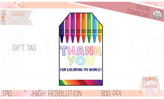 Teacher Appreciation EOY Christmas Gift Tag thank You - Etsy