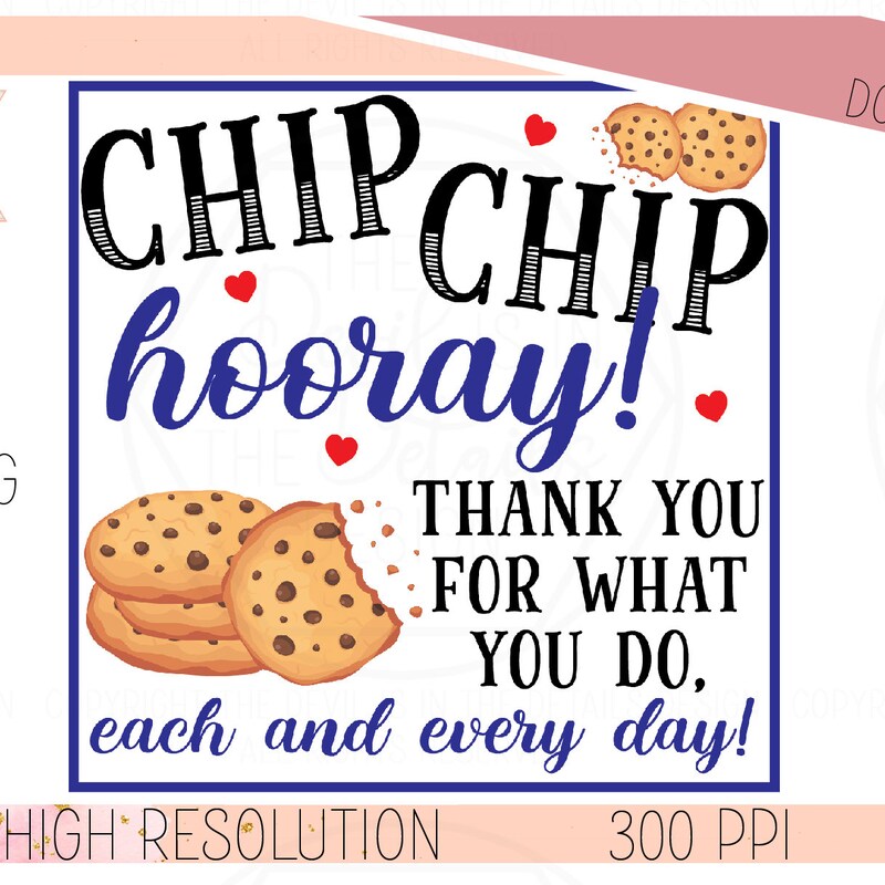 Chip Chip Hooray - Etsy