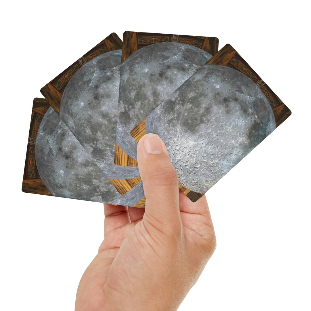 Museum of the Moon Poker Cards - Etsy
