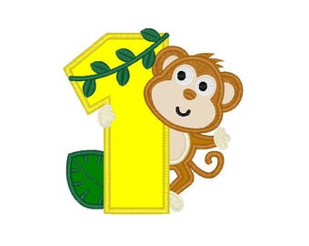 Cow Birthday Number TWO Applique Machine Embroidery Design - Etsy