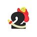 Fireman Number 2 Applique Machine Embroidery Design (perfect for ...
