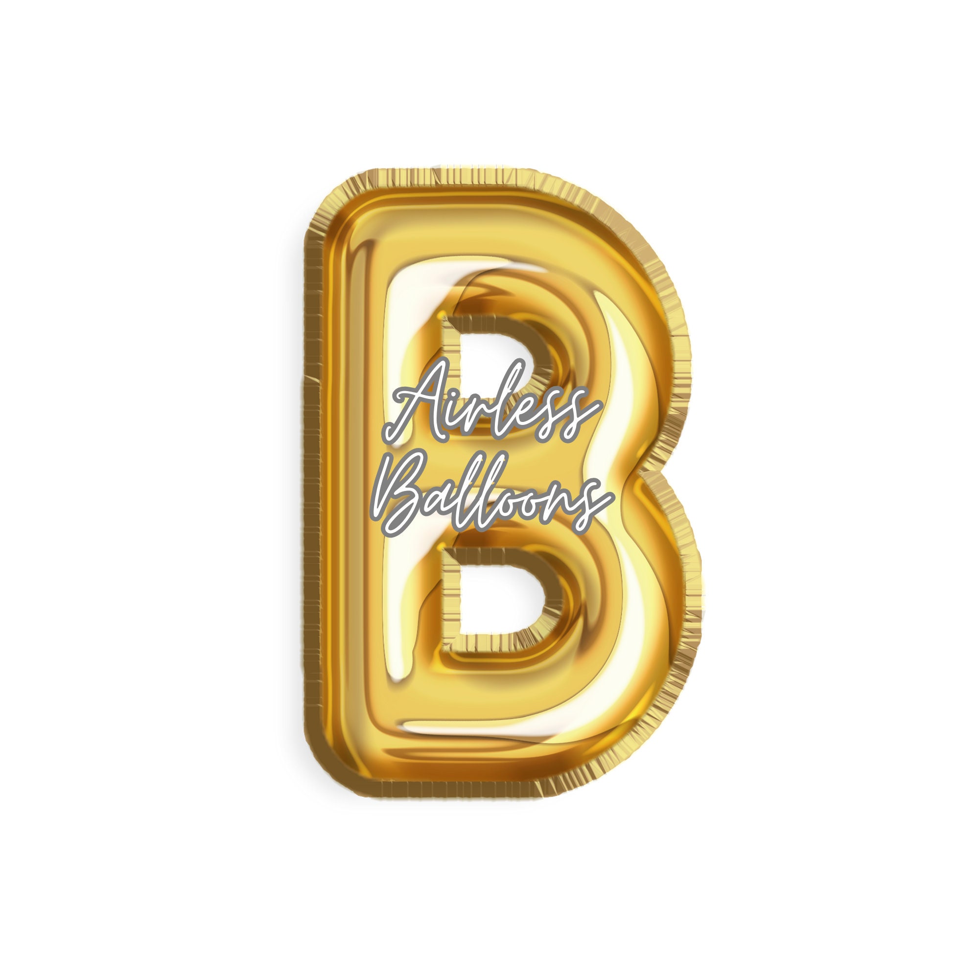 Happy Birthday Airless Balloon Printable, Eco-friendly, Sustainable and ...