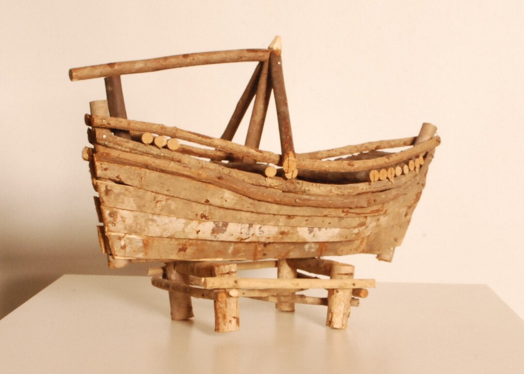 Wood Handmade Boat Ark Rustic Wood Boat - Etsy
