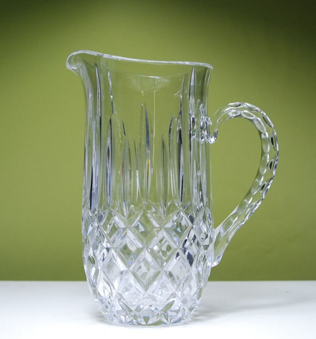 Gorham Crystal Pitcher King Edward by GORHAM CRYSTAL 52oz. - Etsy