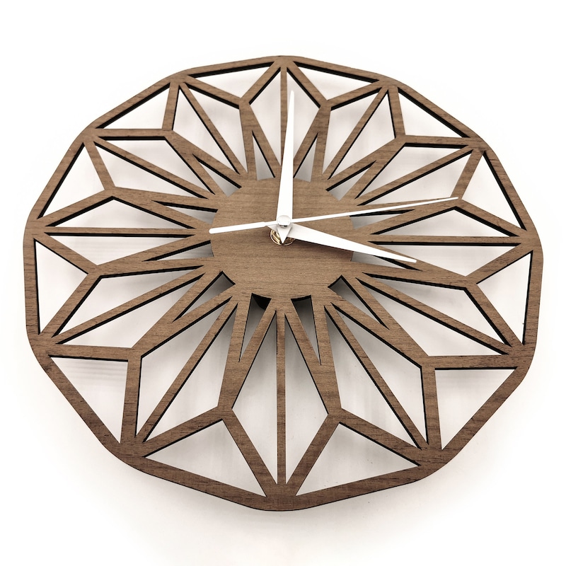 Laser Cut Clock - Etsy