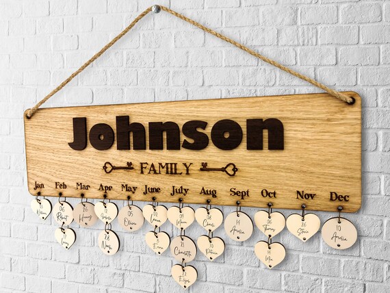 Custom Family Sign With Family Name Family Name Sign Wooden - Etsy