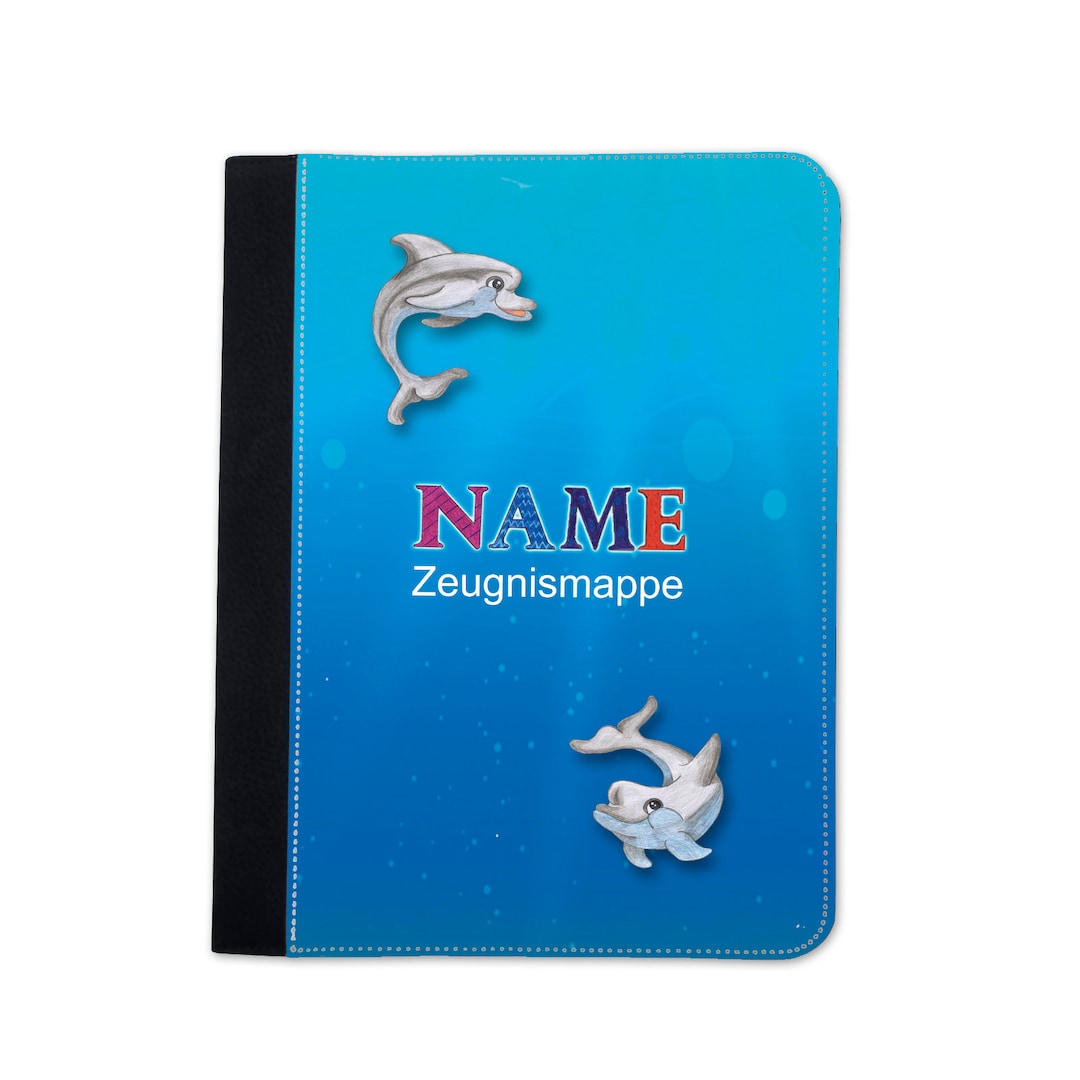 Dolphins Certificate Folder Personalized Report Card - Etsy UK