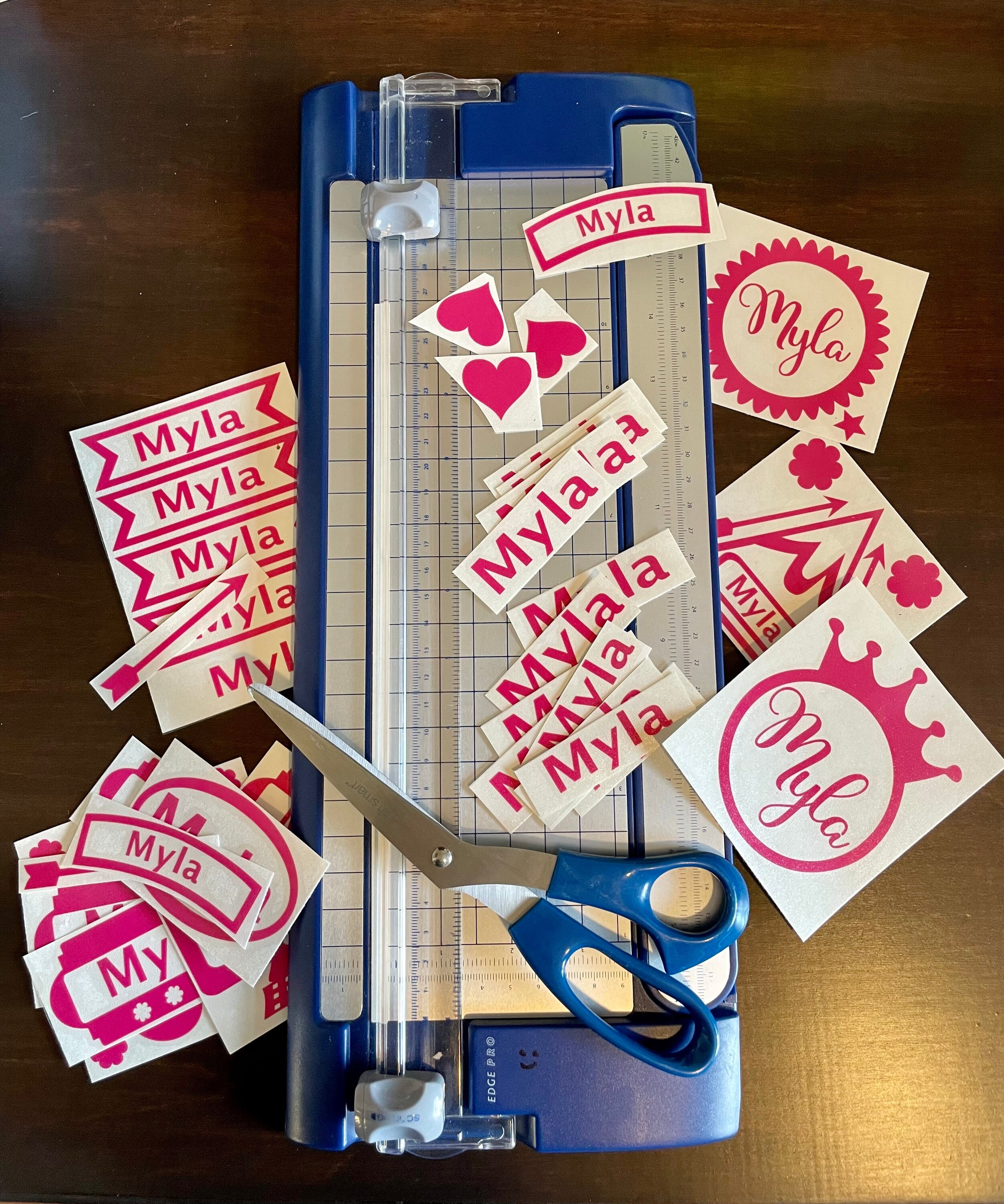 Name Sheet Labels Svg Studio3 V3 DOWNLOAD Decals - Etsy