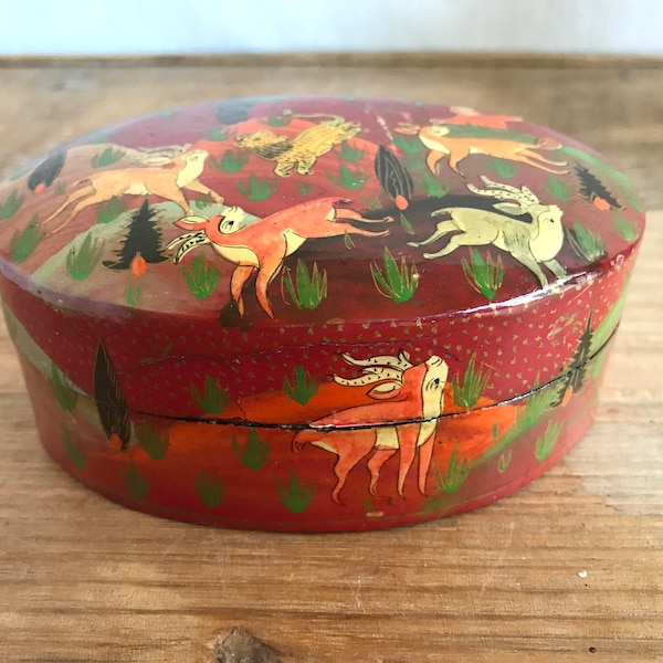 Kashmiri Trinket Box - Etsy