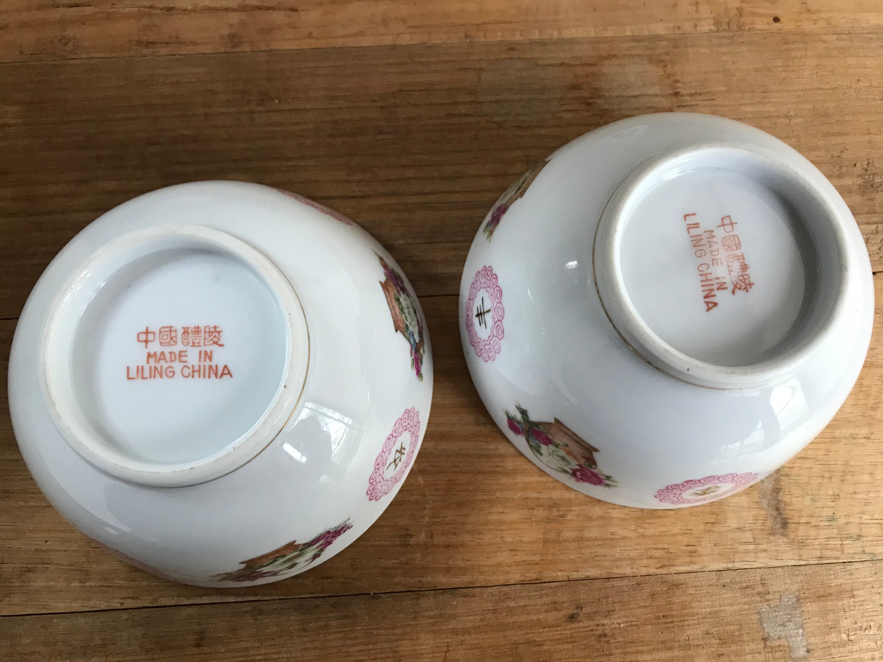 Vintage Rice Bowlsset of 3 Porcelain Rice Bowls and Sauce - Etsy Australia