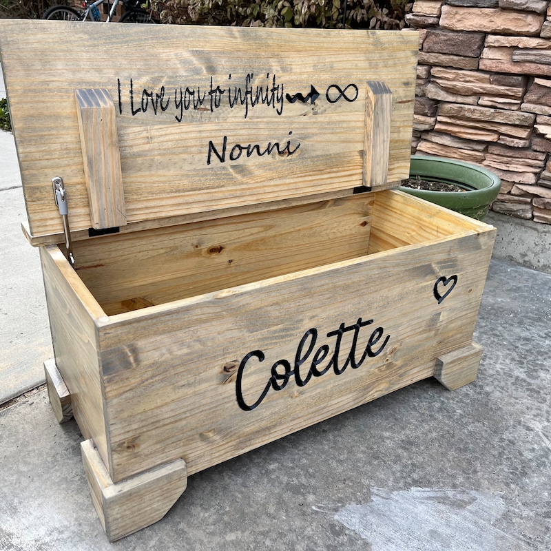Personalized Toys Chest - Etsy