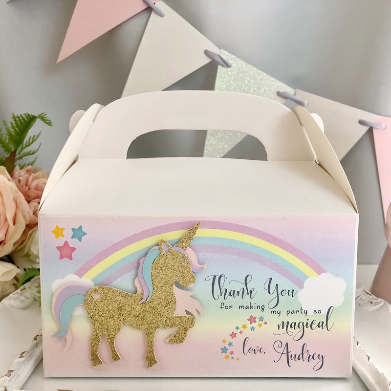 Unicorn Box - Etsy