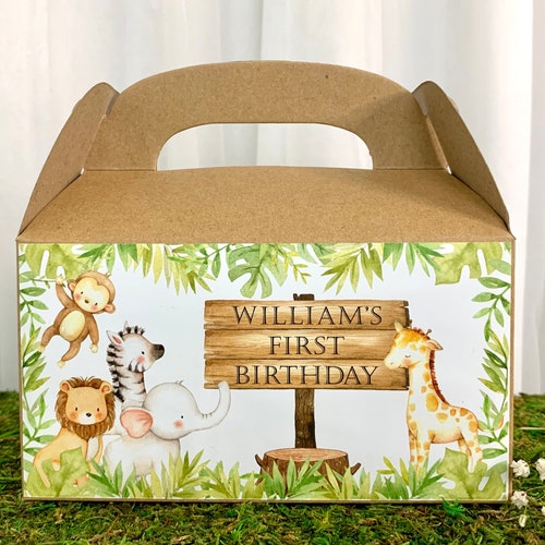 Safari Party Favors Safari Gift Boxes Safari Birthday | Etsy
