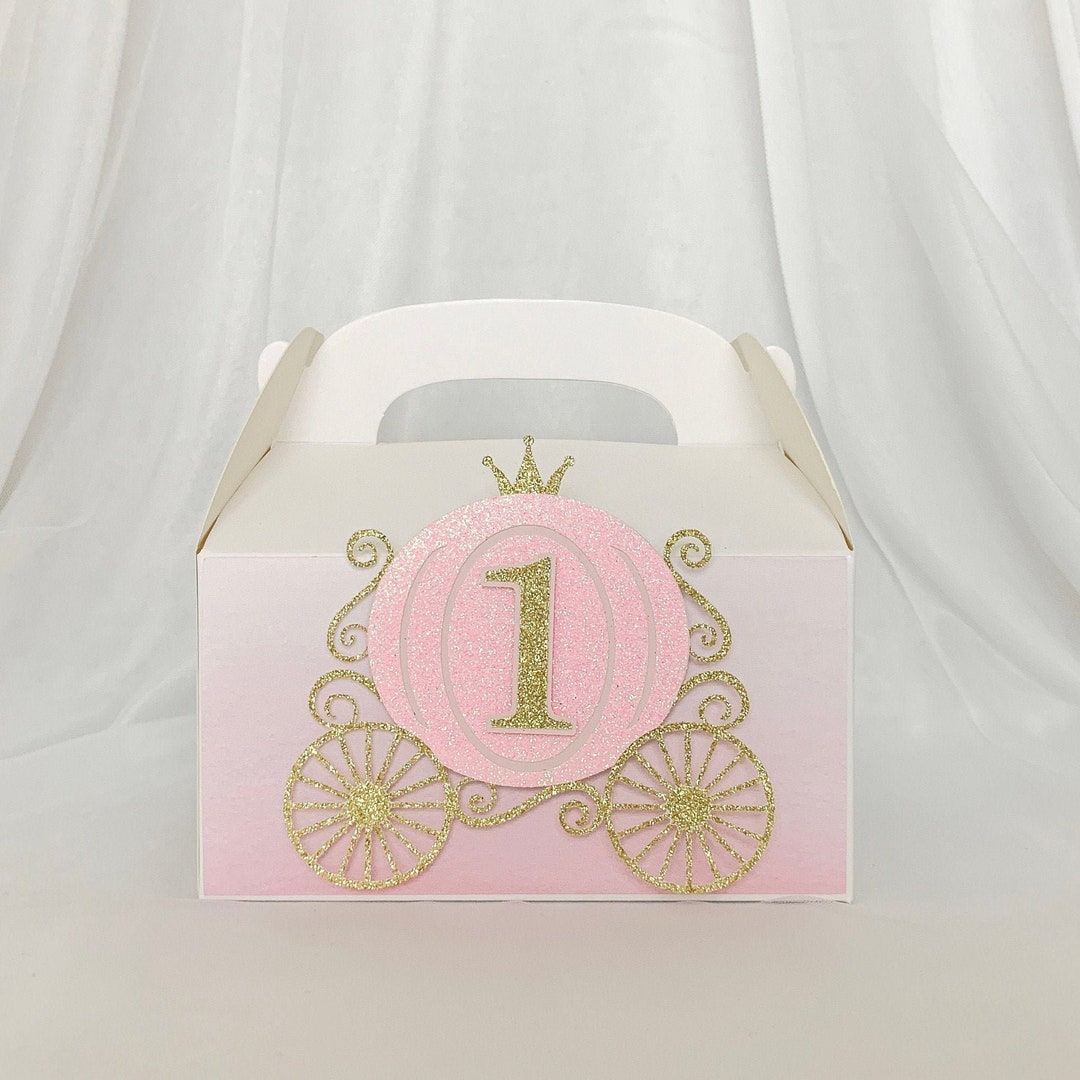 Princess Party Favors, Princess Favor Boxes, Princess Birthday ...