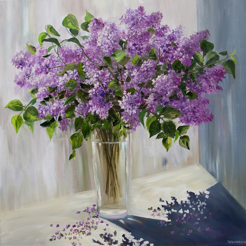 Lilac Vase - Etsy