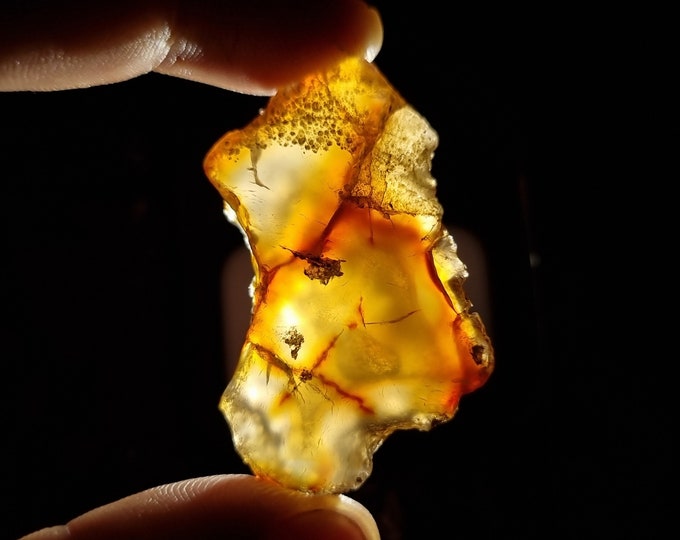 Enhydro Agate With Water Bubbling Inside, Unique Specimen Enhydro Agate ...