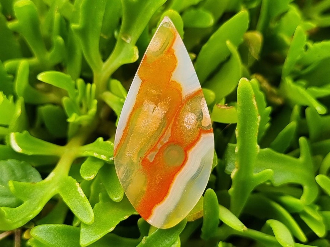 Beautiful Tube Agate Containing Iris Agate - Rare Find Agate - Etsy