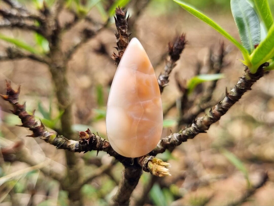 Thomsonite Stone Cabochon Pink Larimar Stone - Etsy