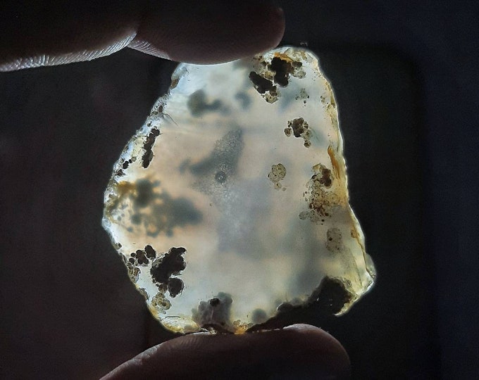 Enhydro Agate With Water Bubbling Inside, Unique Specimen Enhydro Agate ...
