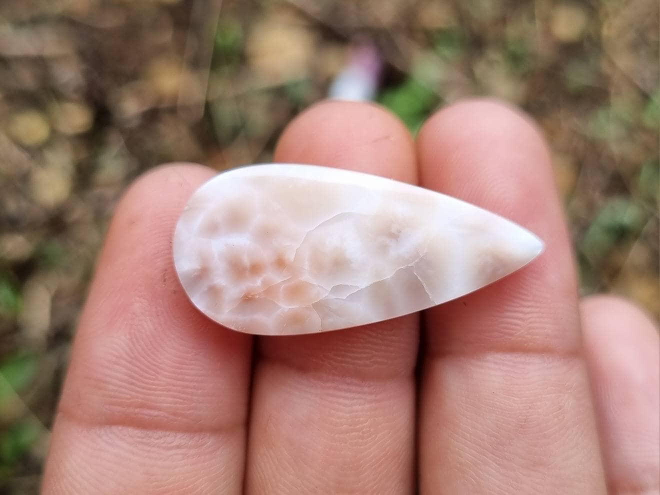 Thomsonite Stone Cabochon Pink Larimar Stone - Etsy