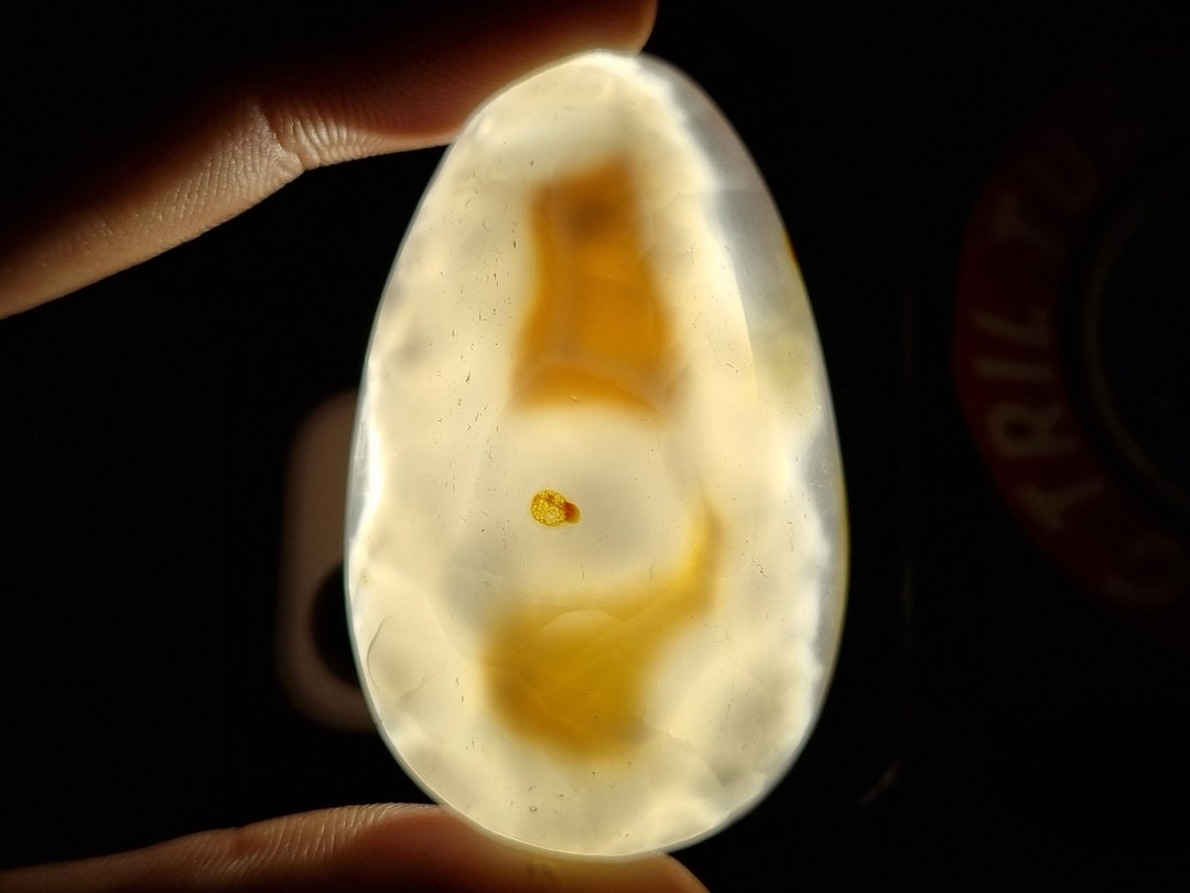 Enhydro Agate With Water Bubbling Inside, Unique Specimen Enhydro Agate ...